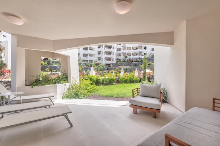 Jardines - Adama 0.1 Vista Piscina & Jardín 2b - Los Cristianos