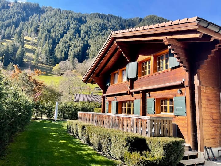 Charming Chalet With Splendid Views Near Gstaad - Lenk