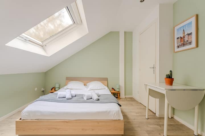 Studio Lumineux Pour 2 : Lille Centre - Lomme