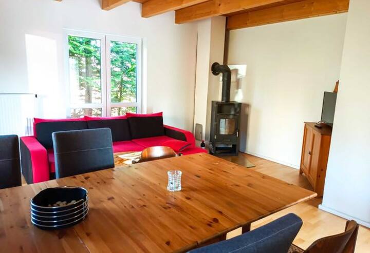 Ferienhaus, Grünes Sundchalet - Sundhagen