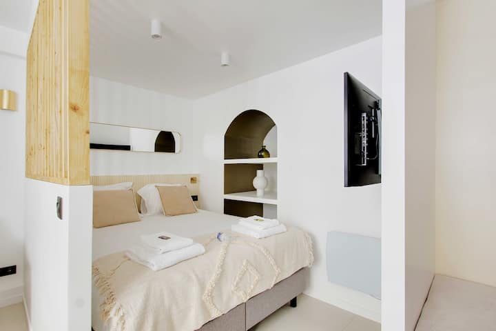 Lovely Studio 2p - Passy - Bail Mobilité - París