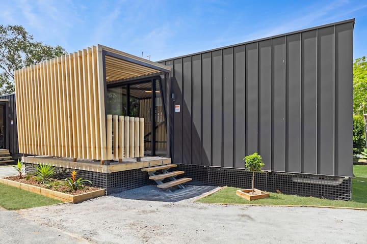 Two Bedroom Eco Pavilion Pod - Byron Bay