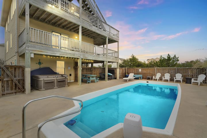 Beautiful Obx Home W. Pristine Views - Corolla, NC