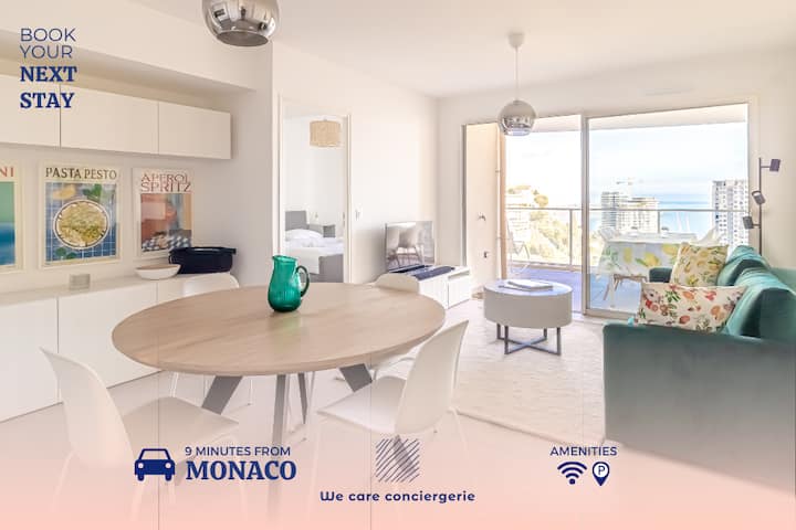 Super 2 Pièces Avec Parking Bordure Monaco - Monte Carlo