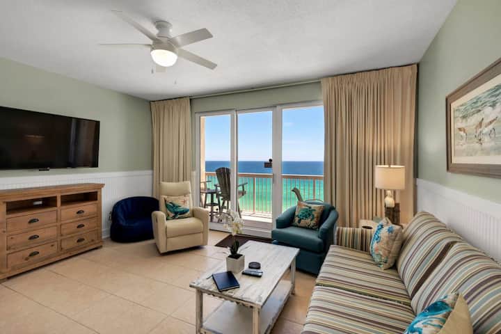 Beachfront Condo W/ Gulf Views & Resort Pools