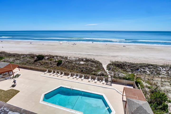 Sleek 3br/2ba Condo W/ Spectacular Ocean View - Wrightsville Beach, NC