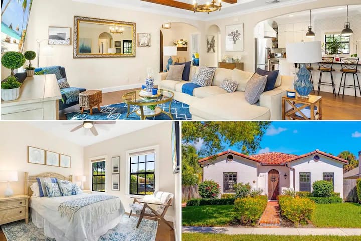 Luxury Spanish Colonial Home And Guest Home - West Palm Beach, FL