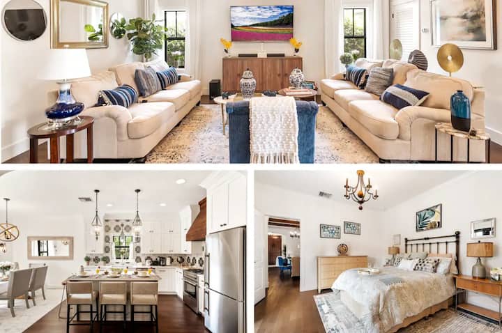 Elegant 4br Home | Guest House + Private Yard - West Palm Beach, FL