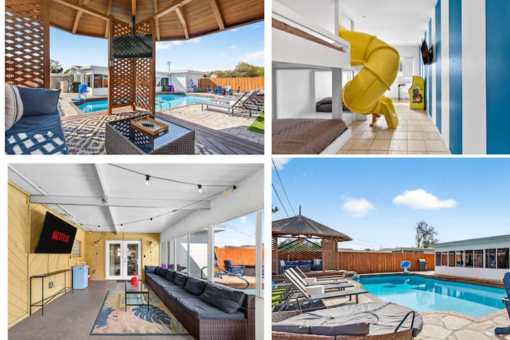 Heated Pool | Kids Room | Mini Golf | Near Bucs - Tampa, FL