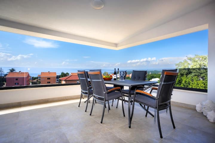 Luxury Apartment Vista Mare - Malinska