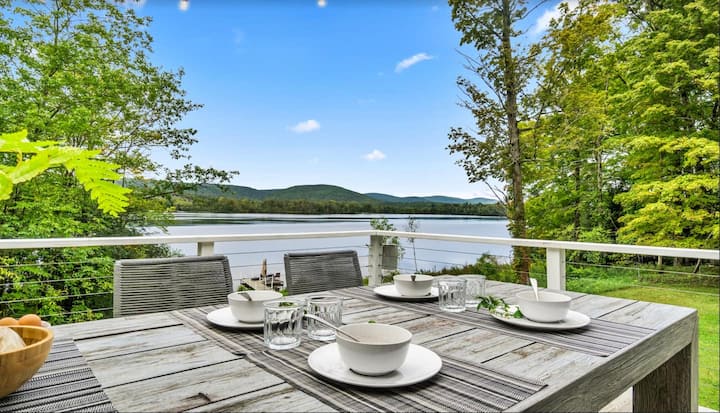 Modern, Renovated Lakefront Escape - Lenox, MA