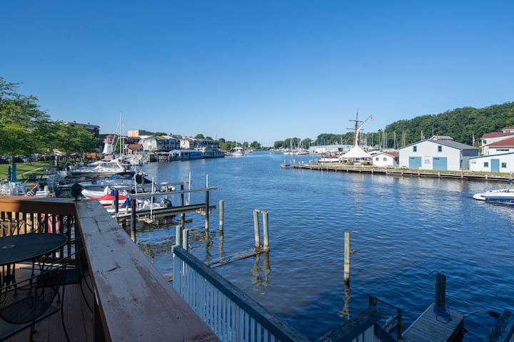 Water Views From Condo, Drawbridge And Location - Van Buren State Park, South Haven Charter Twp