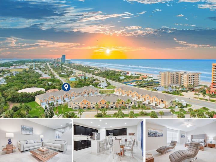 Directly Across From Ocean-townhomes #115/#116 - Daytona Beach, FL