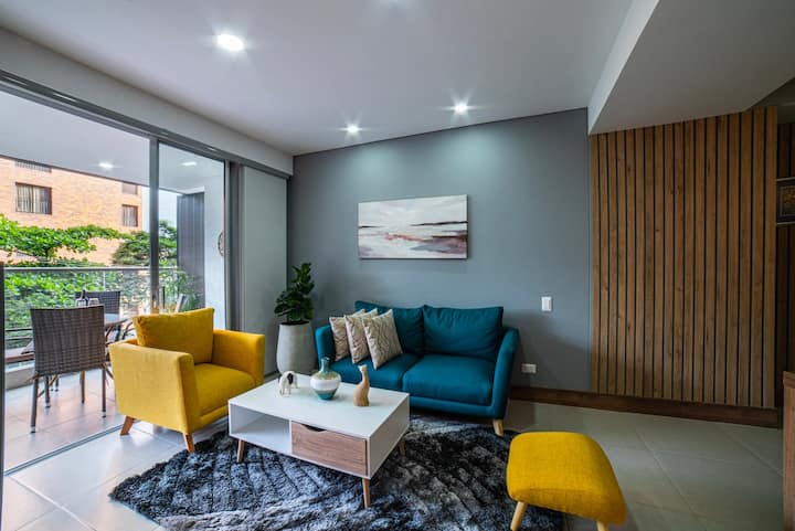 H208 - Awesome 2-bed | 2 Bath | Rooftop Pool | Gym - 卡利