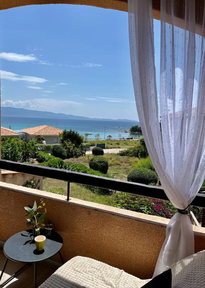 Casamea | Charmant T2 • Vue Mer • Plage à 2min - Ajaccio