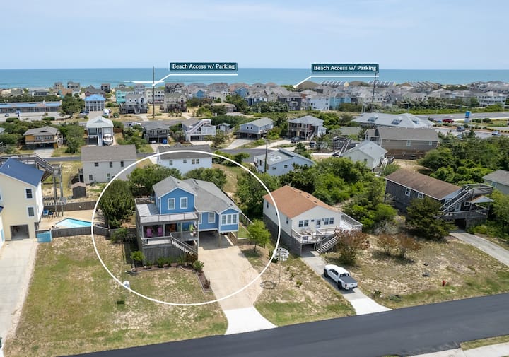 6138 Island Life Cottage * 1 Mile To Beach - Nags Head, NC