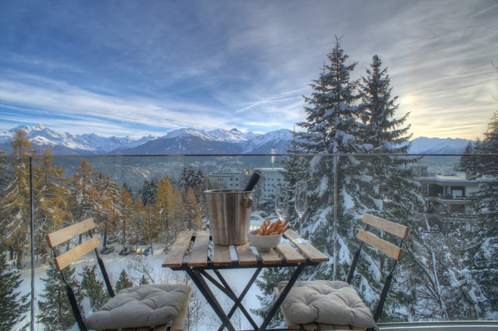 Appartement Avec Vue Idéalement Situé - Crans-Montana