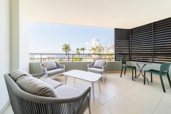 L'horizon - Appartement Cosy Avec Vue Mer - Saint-Denis, La Réunion