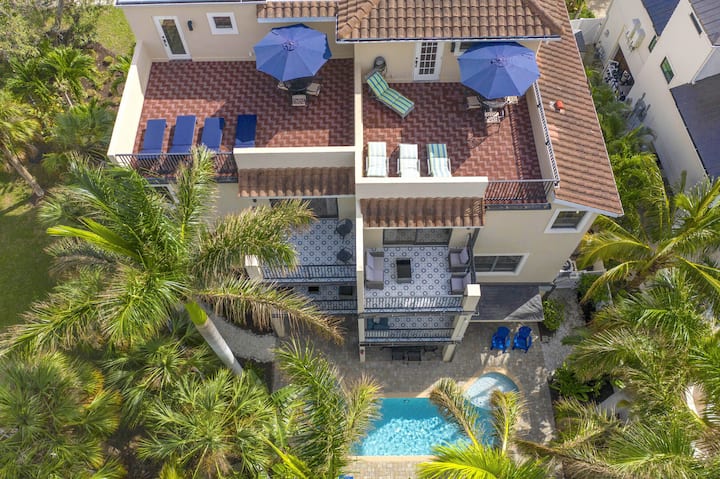 Gertrude Siesta | Priv Pool Terraces 1min To Beach - Sarasota, FL