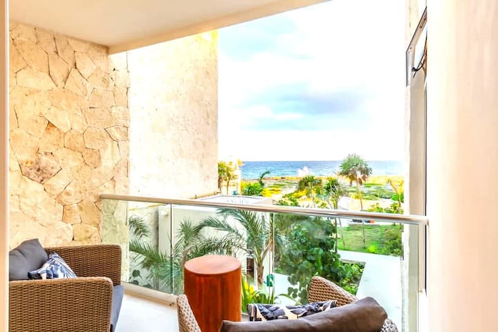 Oceanview, Pools,  Walk To Beach & Akumal Snorkel - Akumal