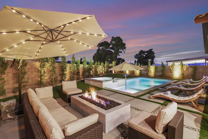 Luxe Gym/game Room W/heated Pool & Spa Firepit Wow - Coachella, CA