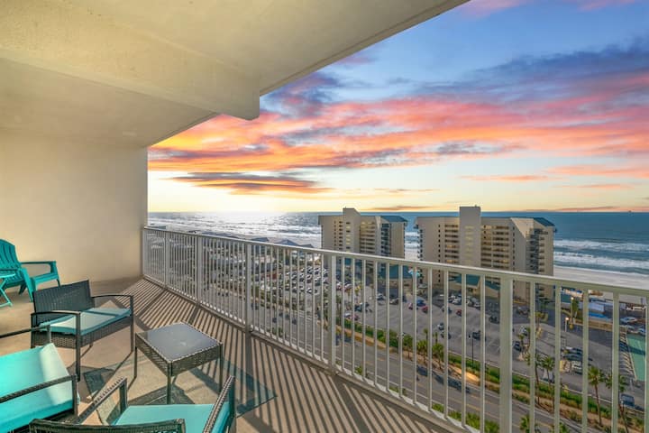 Amazing Gulf Views+5 Pools/2 Hot Tubs-sleeps 8 - 巴拿馬市海灘