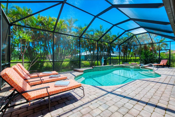 Villa Miracle  Heated Pool+spa | Boat Voucher - Cape Coral, FL