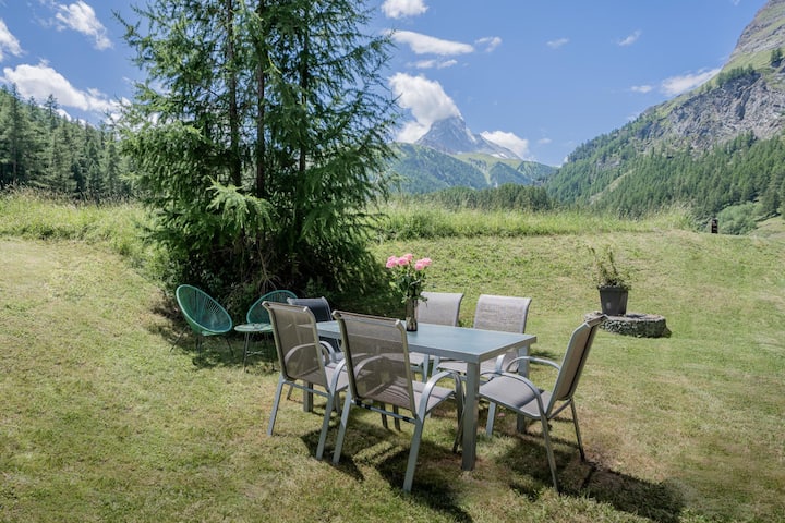 Duplex Apartment With Sauna And Garden In Zermatt - Zermatt