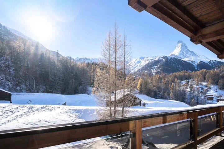 Duplex Apartment With Sauna And Garden In Zermatt - Zermatt