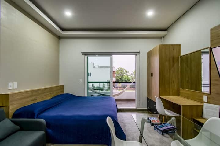 Duplex Studio L Amazing View | Pool, Gym & Rooftop - Cocoyoc