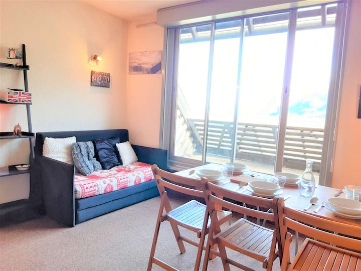 Studio Cabine 6 Pers. Avec Ascenseur Et Tv - Piau Engaly