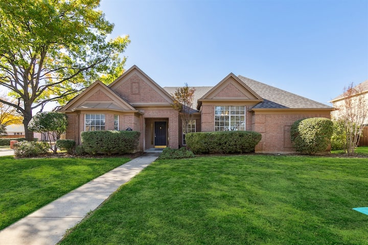 Tch - Spacious 4bd/2ba In Lewisville W/ Workspace - Flower Mound, TX