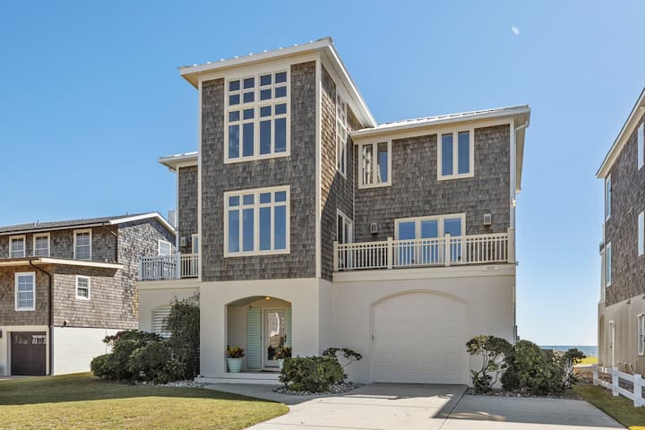 The Amadeus-oceanfront Home - Morehead City, NC