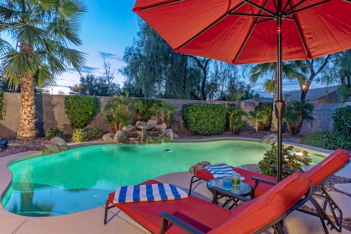 Pvt Heated Pool, Putting Green, Tvs All Brs - Gilbert, AZ