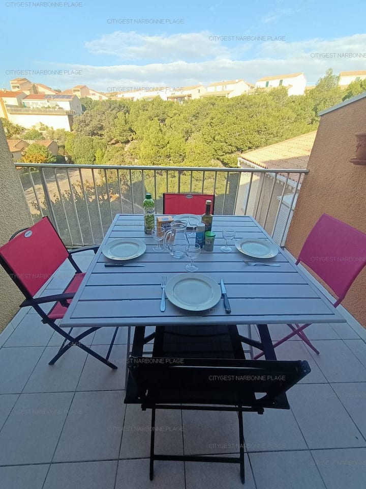 Confort 2 à L'oliveraie : Appartement Tout ÉQuipé - Fleury