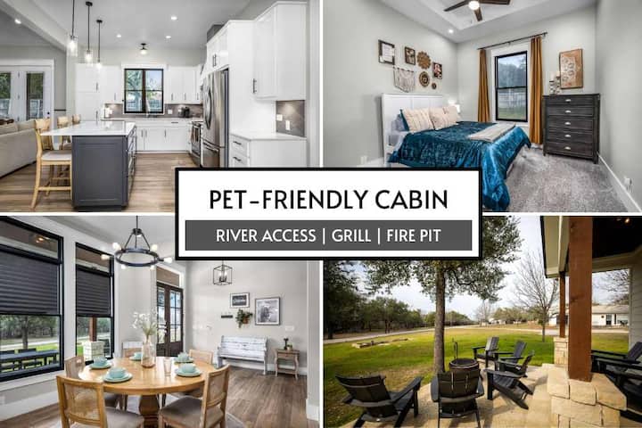 Riverwalk | Firepit | Pet Friendly | Sleeps 8 - Kyle, TX