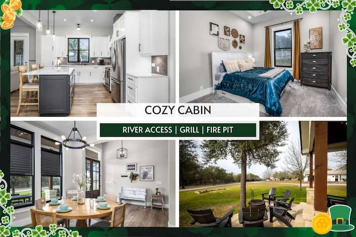 River Access | Firepit | Pet Friendly | Sleeps 8 - Kyle, TX
