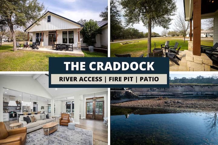River Access | Firepit | Pet Friendly | Sleeps 8 - Kyle, TX