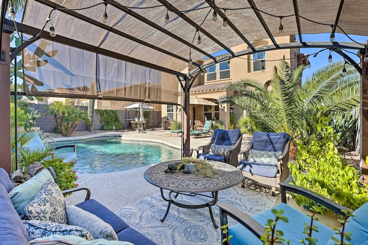 Luxe Goodyear Home W/ Serene Backyard & Game Room - Goodyear, AZ