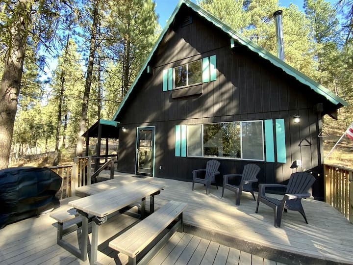 Mint Chip Cabin-pet Ok-deck-fire Pit-wooded - Cascade, ID