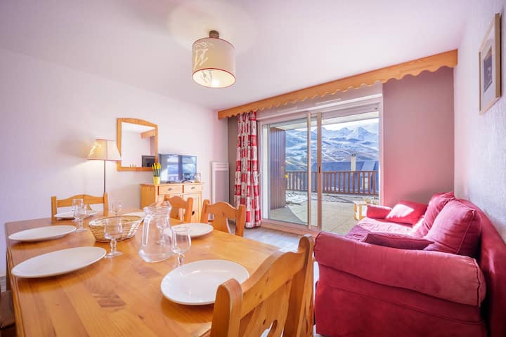 Appartement 8 Personnes/terrasse A Peyragudes - Loudenvielle