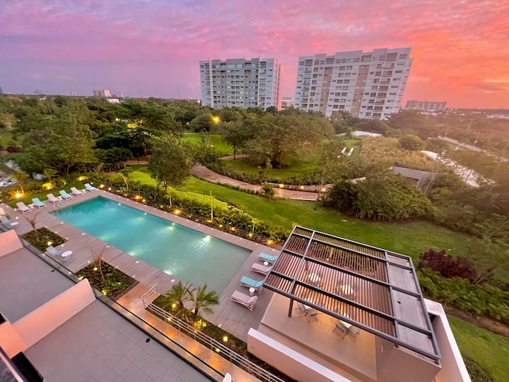 Vue Magnifique En Acogedor Departamento, Zona Top! - Mérida