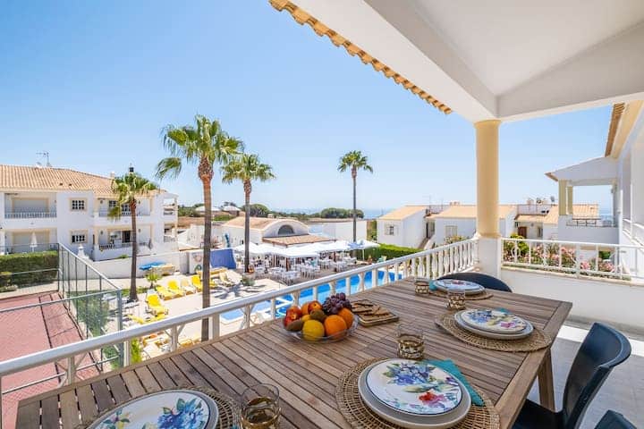 Apartment Maria - Tennis Court And Restaurant & Po - Albufeira