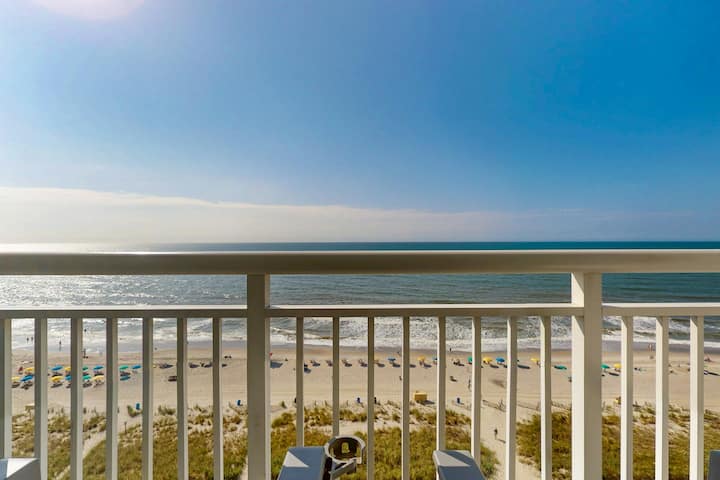 1br Oceanfront | Hot Tubs | Pools | Gym | Ac - South Carolina