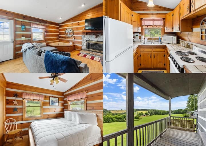 2br Cabin With Jacuzzi And Mountain Views -Cabin 5 - Fancy Gap, VA