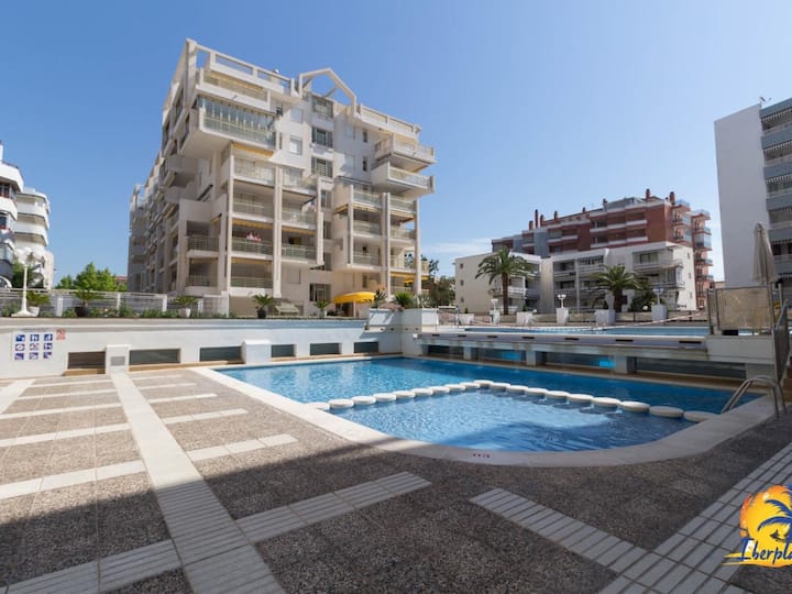 Bel Appartement Avec 1 Chambre, Avec Piscine à Salou. - Salou