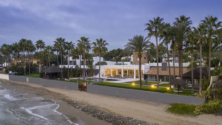 Beachfront Mansion Pax 14 Private Pool Marbella - Marbella