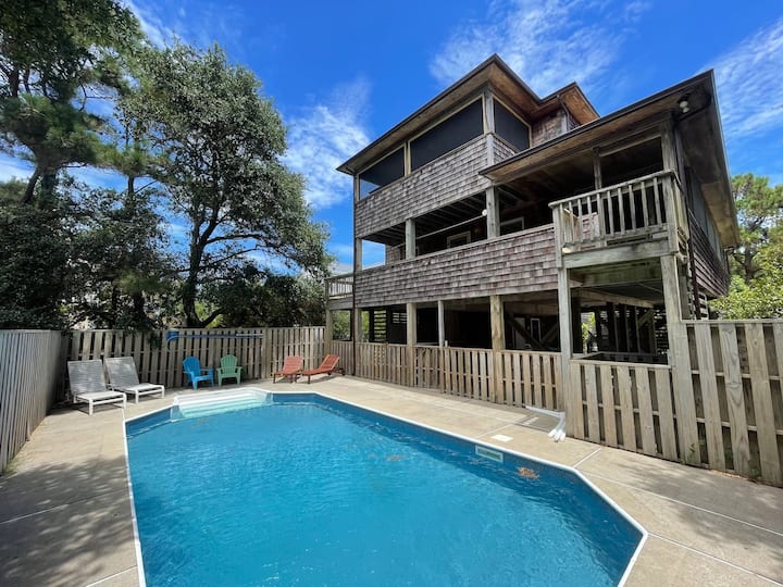 Cozy North Duck Beach Cottage – Walk To Beach + Pr - Duck, NC