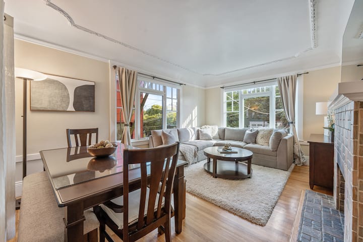 Serene Inner Richmond 3br Retreat Near Golden Gate Park, Clement Street & Geary Blvd - San Francisco