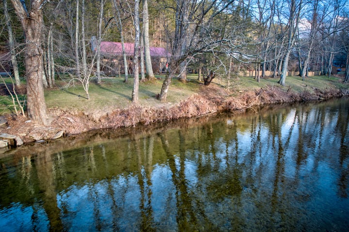 On The River: Dog Friendly Cabin In Valle Crucis | Amazing River Frontage! - Valle Crucis, NC
